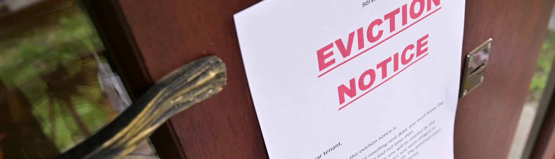 Procedimiento legal en un procedimiento de evicción